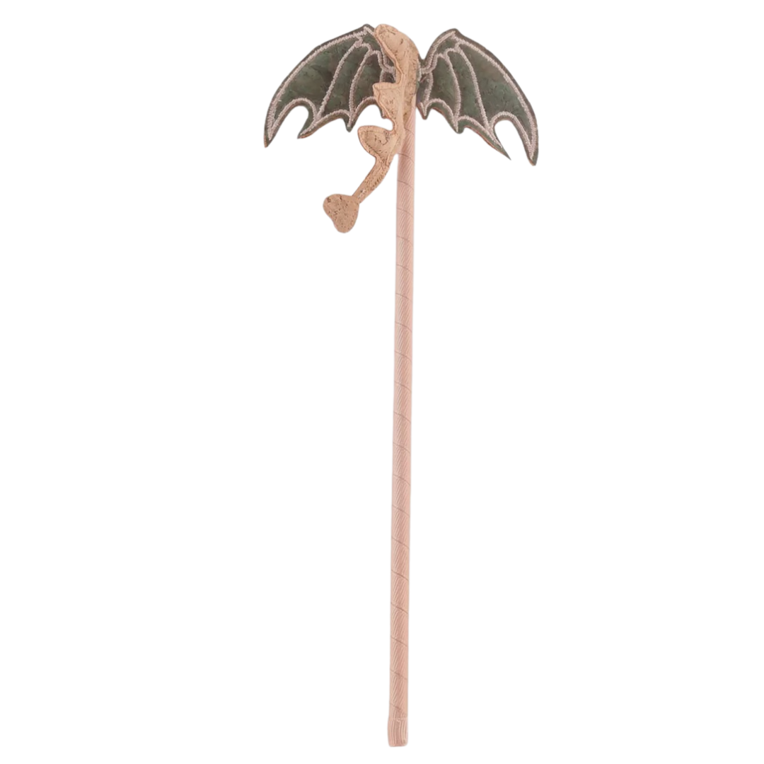 CORK LEATHER DRAGON WAND – Rasberry Soda